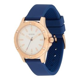 Guess Uhr 'MIST' Damen Größe One Size navy / rosegold / silber