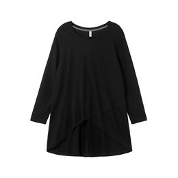 sheego Shirt Damen Gr&ouml;&szlig;e XL schwarz