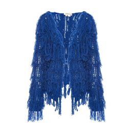 ebeeza Strickjacke Damen Gr&ouml;&szlig;e M/L royalblau