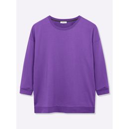 sheego Sweatshirt Damen Größe L/XL lila