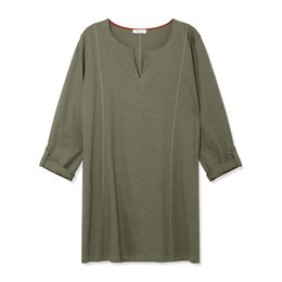 sheego Shirt Damen Größe M khaki