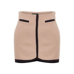 Trendyol Hosenrock Damen Größe 40 beige / schwarz