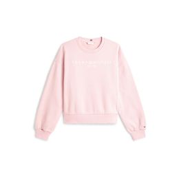 Tommy Hilfiger Sweatshirt Damen Gr&ouml;&szlig;e XS rosa / wei&szlig;