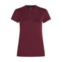 KARL LAGERFELD JEANS T-Shirt Damen Gr&ouml;&szlig;e XS bordeaux