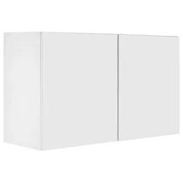 H&auml;ngeschrank Optifit "Roth", wei&szlig; (wei&szlig;, wei&szlig;), B:100cm H:57,6cm T:34,6cm, Schr&auml;nke, H&auml;ngeschrank, Breite 100 cm
