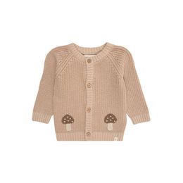 Lil'Atelier Strickjacke 'NBMEMLEN' Gr&ouml;&szlig;e 86 beige / creme / braun