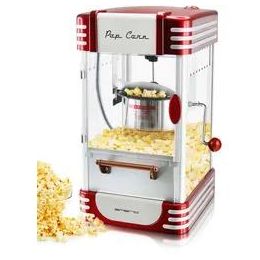 Emerio Popcornmaschine "POM-120650", bunt (rot, silberfarben), B:28cm H:45cm T:24cm, Popcornmaschinen
