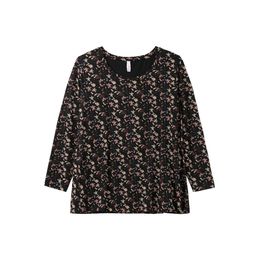 sheego Shirt female Black size 56/58