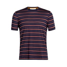 Icebreaker Funktionsshirt 'Wave' Herren Gr&ouml;&szlig;e M navy / khaki / wei&szlig;