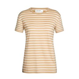 Icebreaker Performance Shirt 'Granary' female Beige size L