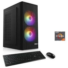 CSL PC "Spectrum V28322", schwarz, Microsoft Windows 11 Home (64 Bit), 32 GB RAM 1.000 GB SSD, Desktop-PCs, PC