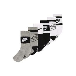Nike Sportswear Socken Mädchen Größe 28/30 grau / schwarz / weiß
