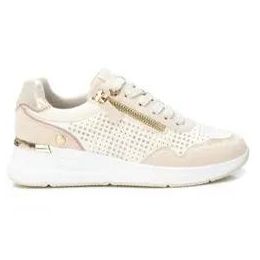 Xti f&uuml;r Damen. 14399004-BEIGE Turnschuhe 143990 beige (37), Wohnung, Schn&uuml;rsenkel, Rei&szlig;verschluss, L&auml;ssig