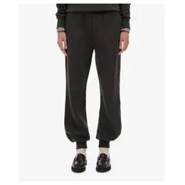 Superdry f&uuml;r Damen. W7011221A Country Club Manschetten-Jogger-Hose schwarz (L), L&auml;ssig, Baumwolle