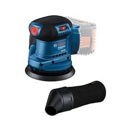 Bosch Akku-Exzenterschleifer GEX 185-LI Professional solo, 18Volt blau/schwarz, ohne Akku und Ladeger&auml;t, &Oslash; 125mm