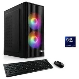 CSL Gaming-PC "Spectrum V27320W", schwarz, Microsoft Windows 11 Home (64 Bit), 32 GB RAM 1.000 GB SSD, Desktop-PCs