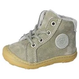 Lauflernschuh Pepino BY RICOSTA "Georgie WMS: Normal", Baby, Gr. 24, eukalyptus, Leder, Schuhe Lauflernschuh, Winterschuh mit Weiten-Me&szlig;system, Gr&ouml;&szlig;enschablone zum Download