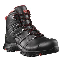 HAIX Sicherheitsstiefel BLACK EAGLE 54, MID, S3, schwarz-rot, Gr. 10,5 (45) (610023-10,5 (45,5))