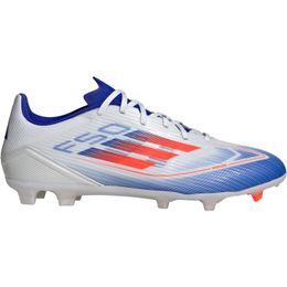 Adidas f50 League Fg/Mg Fußballschuhe Herren - weiß - Gr. 44 2/3 - Synthetik