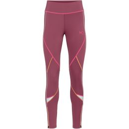 KARI TRAA Louise 2.0 Lauftights Damen - rosa - Gr. XS - Polyester/Elastan