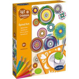 Sentosphère Kreativset SENTOSPHERE "Spiralart", weiß, neutral, Kreativsets, Jungen
