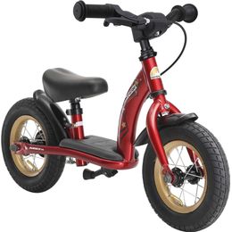 Laufrad Bikestar "Bikestar Kinderlaufrad Classic ab 2 Jahre mit Bremse", rot, Laufräder, KinderL:80cm, L:80cm