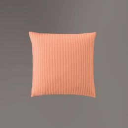 Kissenbezug Irisette "Lumen 8129", orange, B:40cm L:40cm, Interlock-Jersey, Obermaterial: 100% Baumwolle, Kissenbezüge, hochwertig und traumhaft weich