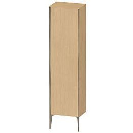 Duravit XViu Hochschrank XV1336LB130 50x36x177cm, champagner matt, Tür links, Eiche natur