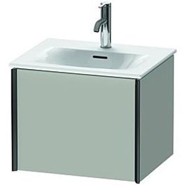 Duravit XViu Waschtisch-Unterschrank XV40310B207 51x42x39,7cm, 1 Auszug, schwarz matt, betongrau matt