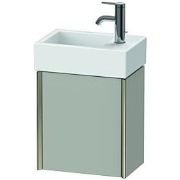 Duravit XViu Waschtisch-Unterschrank XV4230LB107 36,4x39,7x23,4 cm, links, betongrau matt, 1 Tür, champagner matt