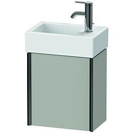 Duravit XViu Waschtisch-Unterschrank XV4230LB207 36,4 x 39,7 x 23,4 cm, links, betongrau matt, 1 Tür, schwarz matt
