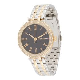 Tommy Hilfiger Uhr 'NATALIE' Damen Gr&ouml;&szlig;e One Size gold / schwarz / silber
