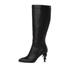 K by KARL LAGERFELD Karl Lagerfeld Stiefel 'Ikon' Damen Größe 40 schwarz Winterschuhe