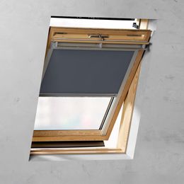 Dachfensterrollo, anthrazit, nach Ma&szlig;