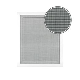 Fliegengitter / Fliegennetz für Fenster 100x100 cm, schwarz, Insektenschutz | JAROLIFT