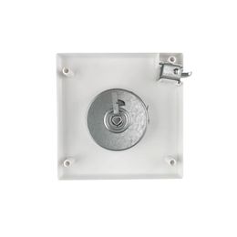 Gurtwickler Aufputz, aufschraubbar 21mm breit, weiss | JAROLIFT, ohne Gurt