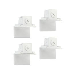 Klebehalter Befestigungs-Set f&uuml;r EasyFix Plissees, 4er Pack - VICTORIA M