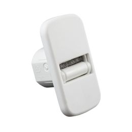 JAROLIFT Mini Rollladen-Gurtleitrolle mit B&uuml;rstendichtung, weiss (erf&uuml;llt EnEV-Anforderung)