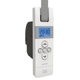 Elektrischer Gurtwickler | eWickler Comfort EW820 | Unterputz Gurtwickler für 23 mm Gurtband, mit LC-Display, Elektronischer Gurtwickler