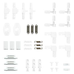 Ersatzteil-Set f&uuml;r Drehrahmen - Fliegengittert&uuml;r Profi Line und Eco | wei&szlig; | JAROLIFT