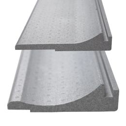 DiHa Kombi Flex PE System Verschlussdeckel D&auml;mmung f&uuml;r Rollladenkasten 240mm x 1250mm inkl. PE-Matte 13mm