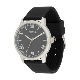 Guess Uhr 'CHANDLER' Herren Gr&ouml;&szlig;e One Size schwarz / silber