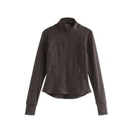 next Athletic Zip-Up Hoodie female Brown size S