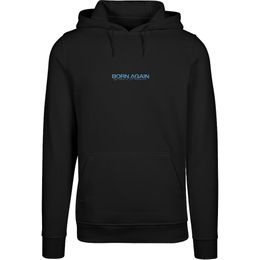 Mister Tee Sweatshirt 'Born Again' Herren Gr&ouml;&szlig;e S taubenblau / schwarz