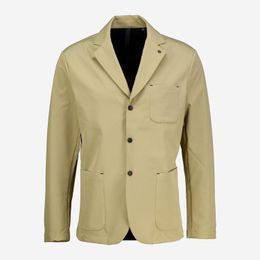 J. Lindeberg Hellbrauner Blazer mit Druckverschluss