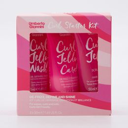 Umberto Giannini 3-teiliges Set mit mehrfarbigen Curl Jelly