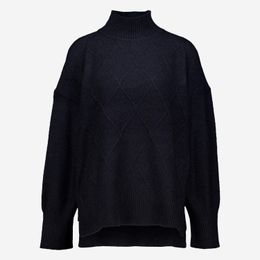 Betty Barclay Schwarzer Pullover mit geometrischem Muster