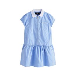 next Kleid M&auml;dchen Gr&ouml;&szlig;e 152 blau / wei&szlig;