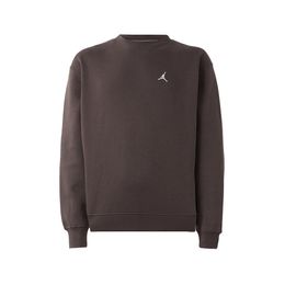 Jordan Sweatshirt 'Brooklyn' Herren Größe L schoko / weiß