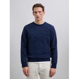 Scalpers Sweatshirt Herren Gr&ouml;&szlig;e XL navy